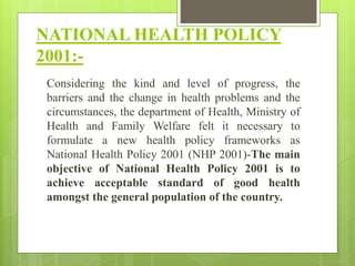 National health policy | PPTX