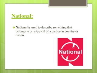 National health policy | PPTX