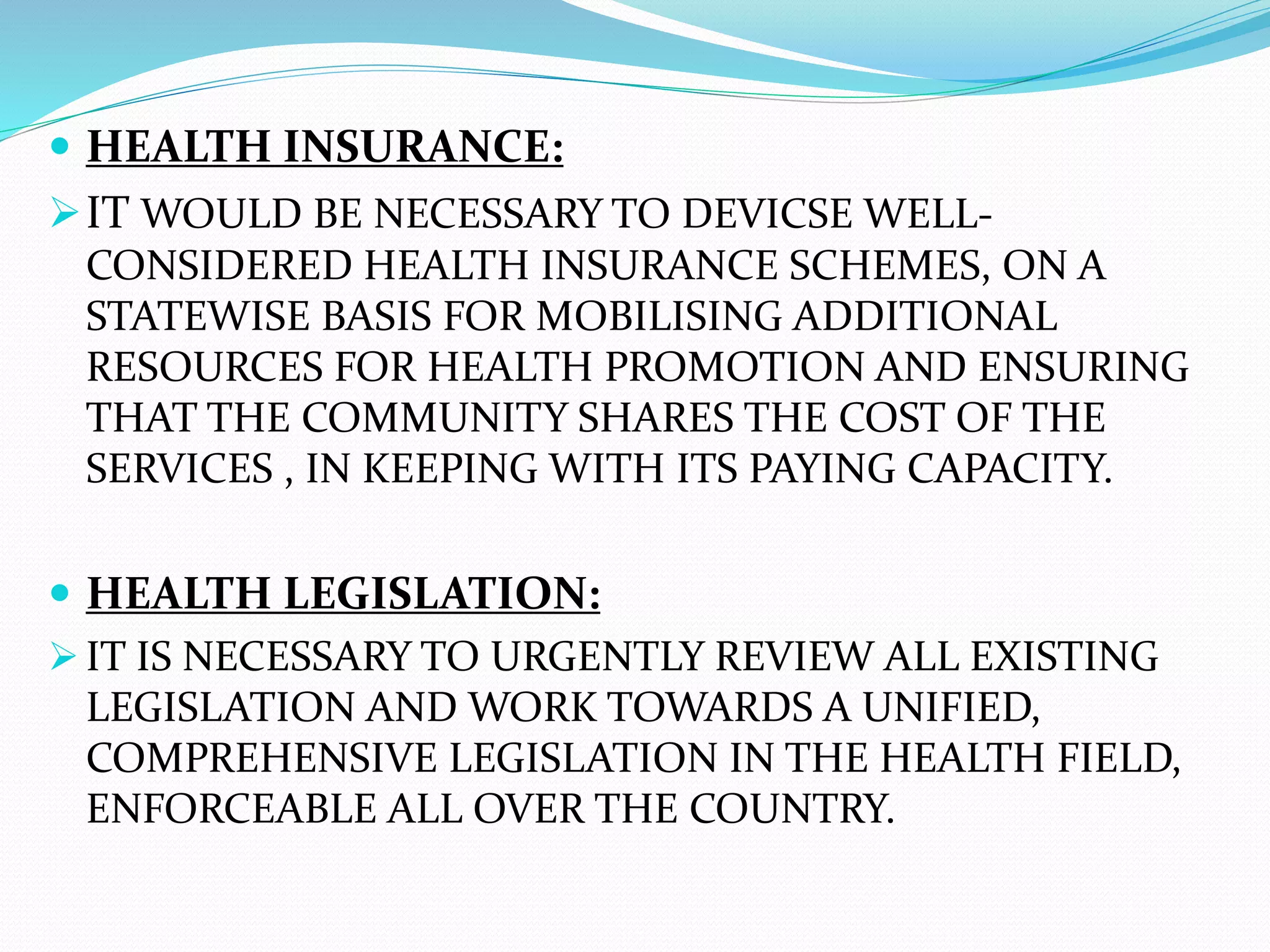 National health policy | PPTX