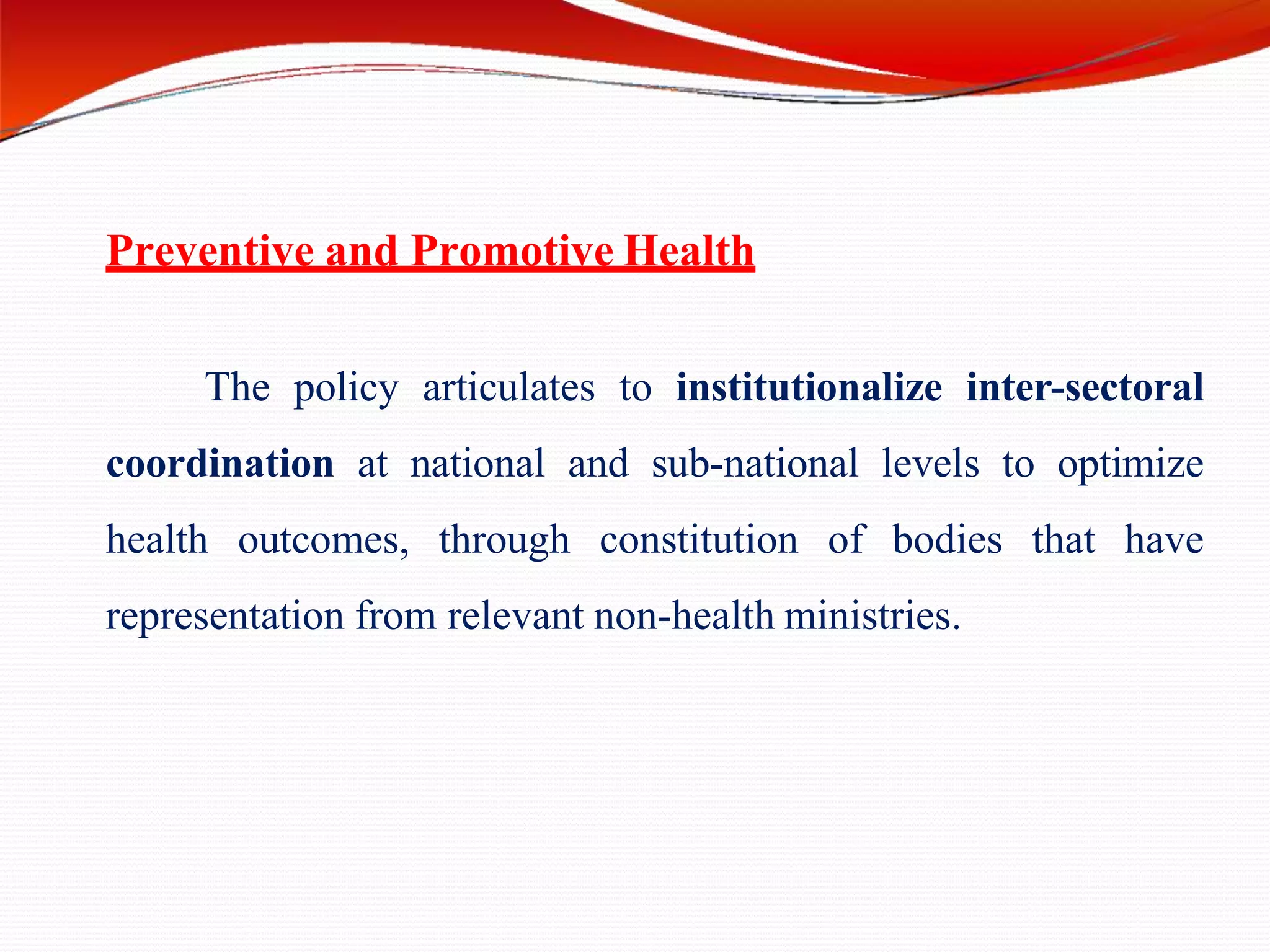 National health policy 2017 | PPTX
