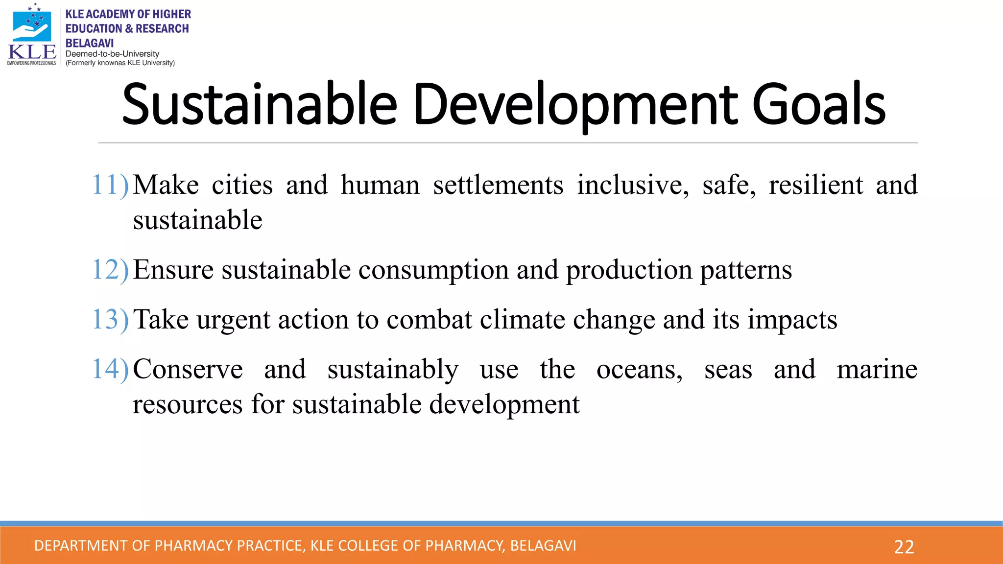 National health policy, MDGs, SDPs, and FIP Development Goals | PDF