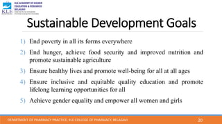 National health policy, MDGs, SDPs, and FIP Development Goals | PDF