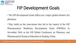 National health policy, MDGs, SDPs, and FIP Development Goals | PDF