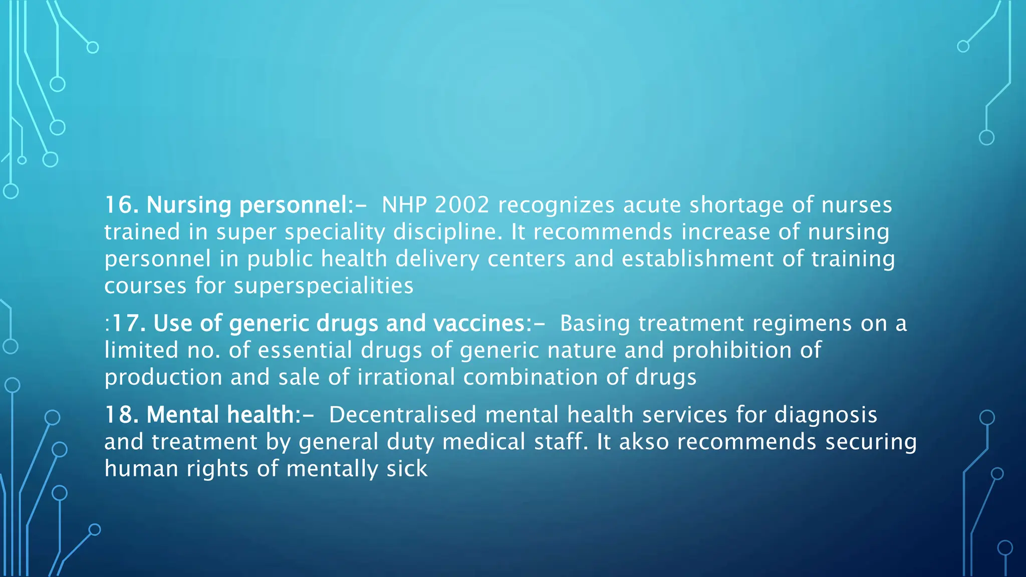 national health policy , community health nursing | PPTX
