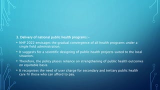 national health policy , community health nursing | PPTX