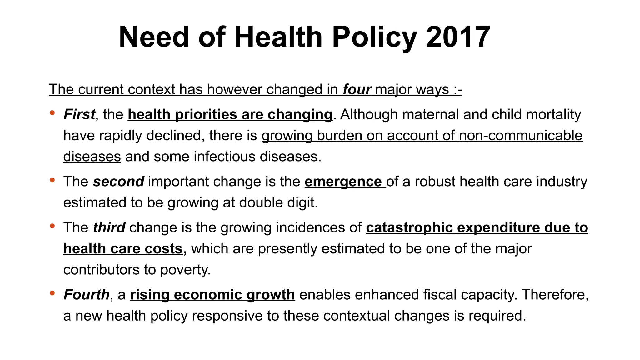 National Health Policy.pptx national health policy | PPTX
