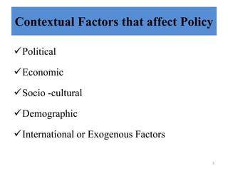National health policy 1991 | PPTX