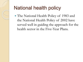 National health policy 2017 1 | PPTX
