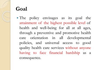 National health policy 2017 1 | PPT