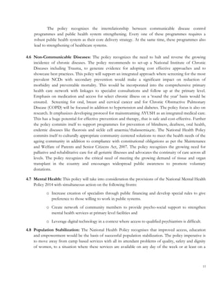 National health policy_2017 | PDF