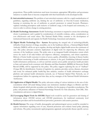 National health policy_2017 | PDF