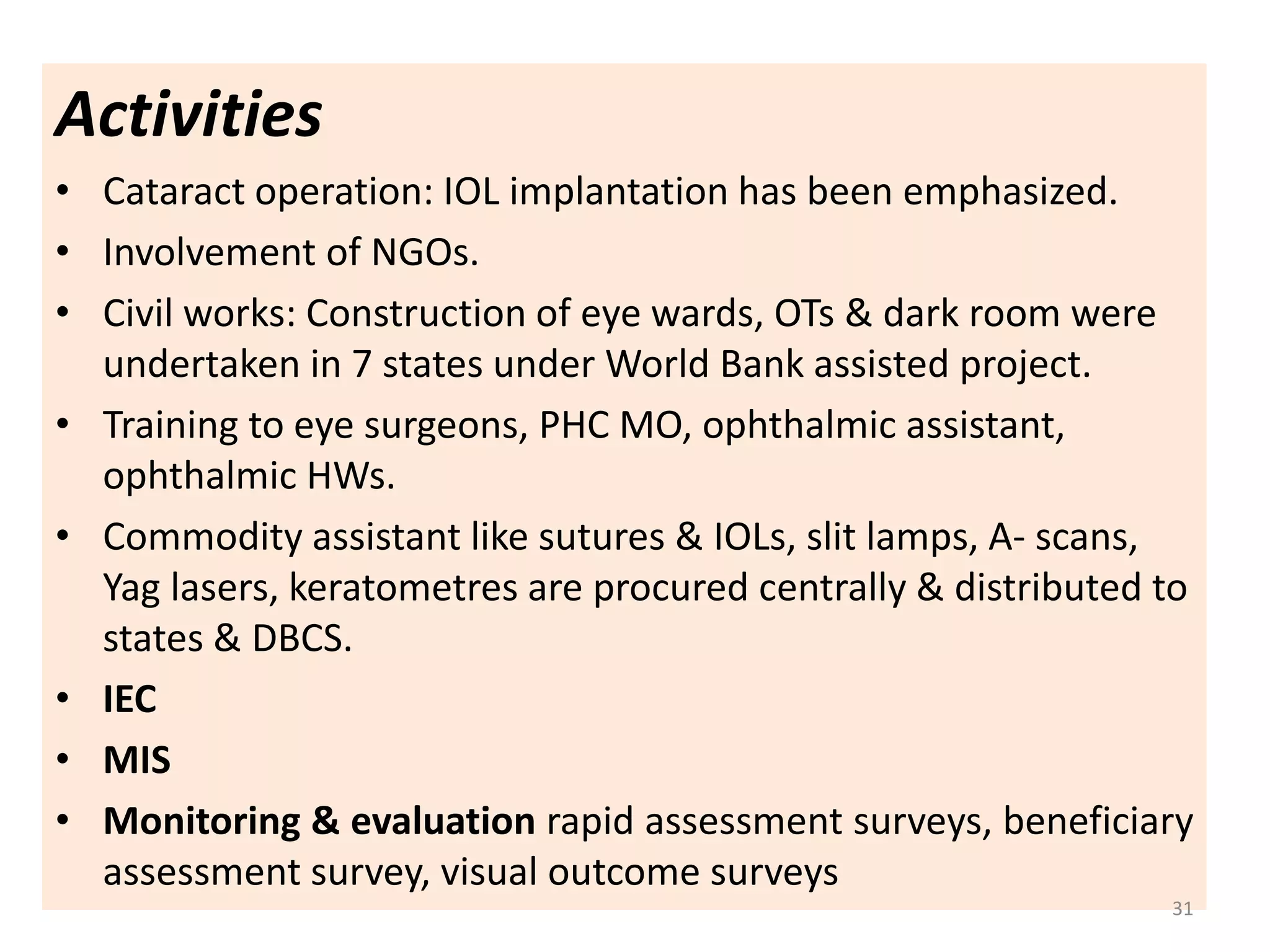 National health programes for non communicable disease | PPTX