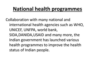 National health programm | PPTX