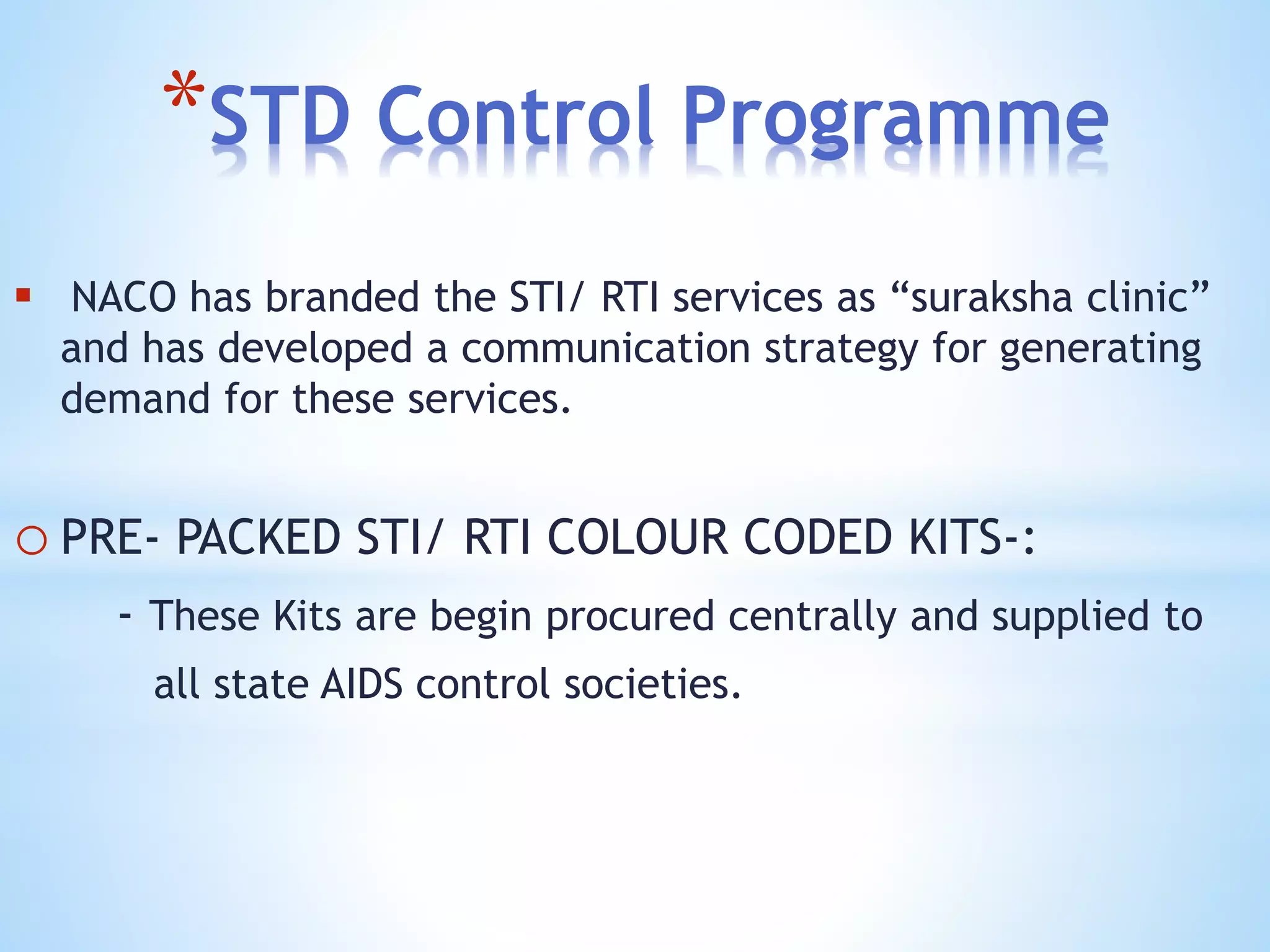 National health programme | PPTX