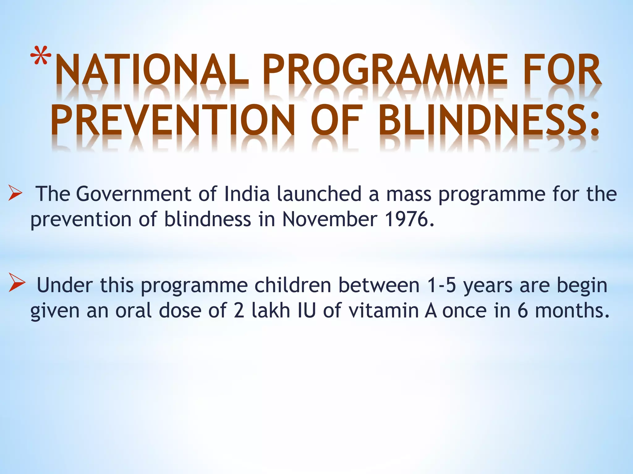 National health programme | PPTX