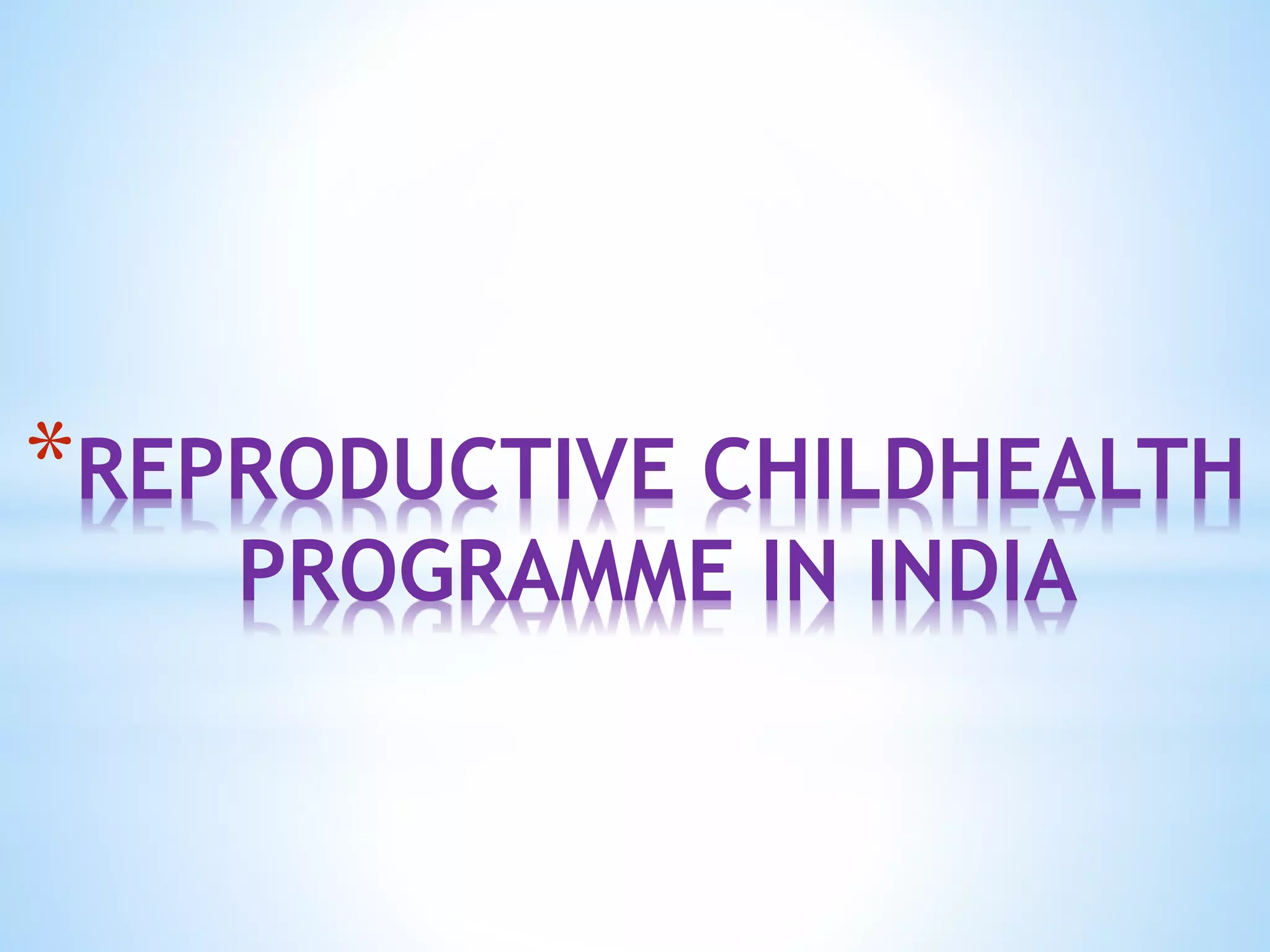 National health programme | PPTX
