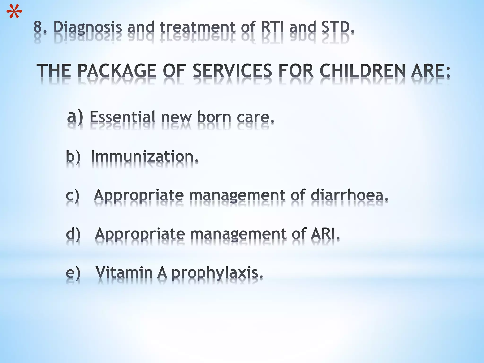 National health programme | PPTX