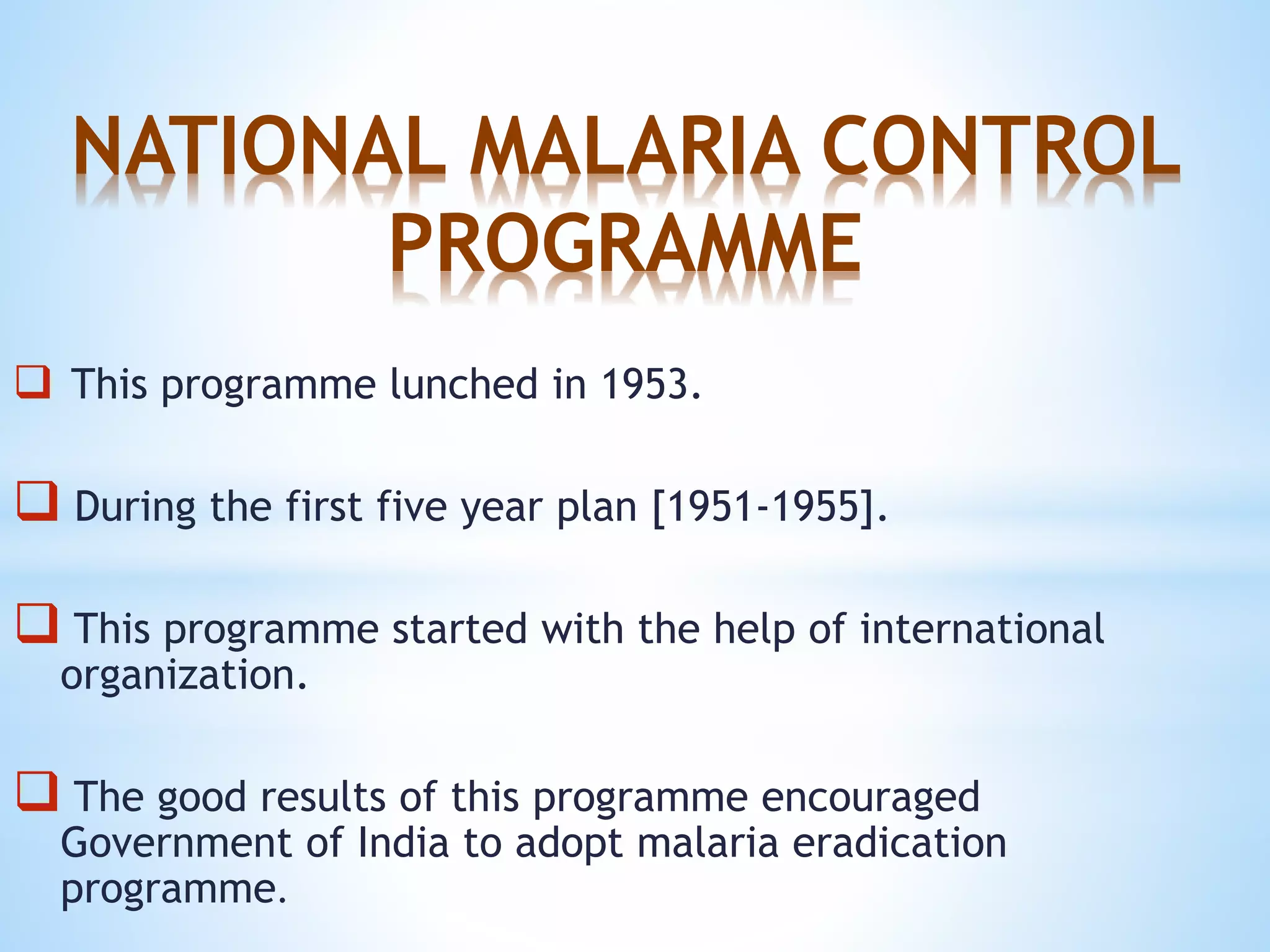 National health programme | PPTX