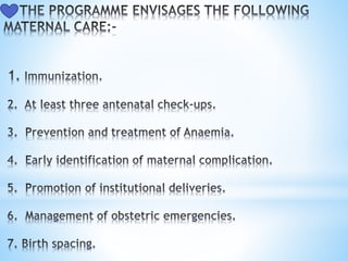 National health programme | PPTX