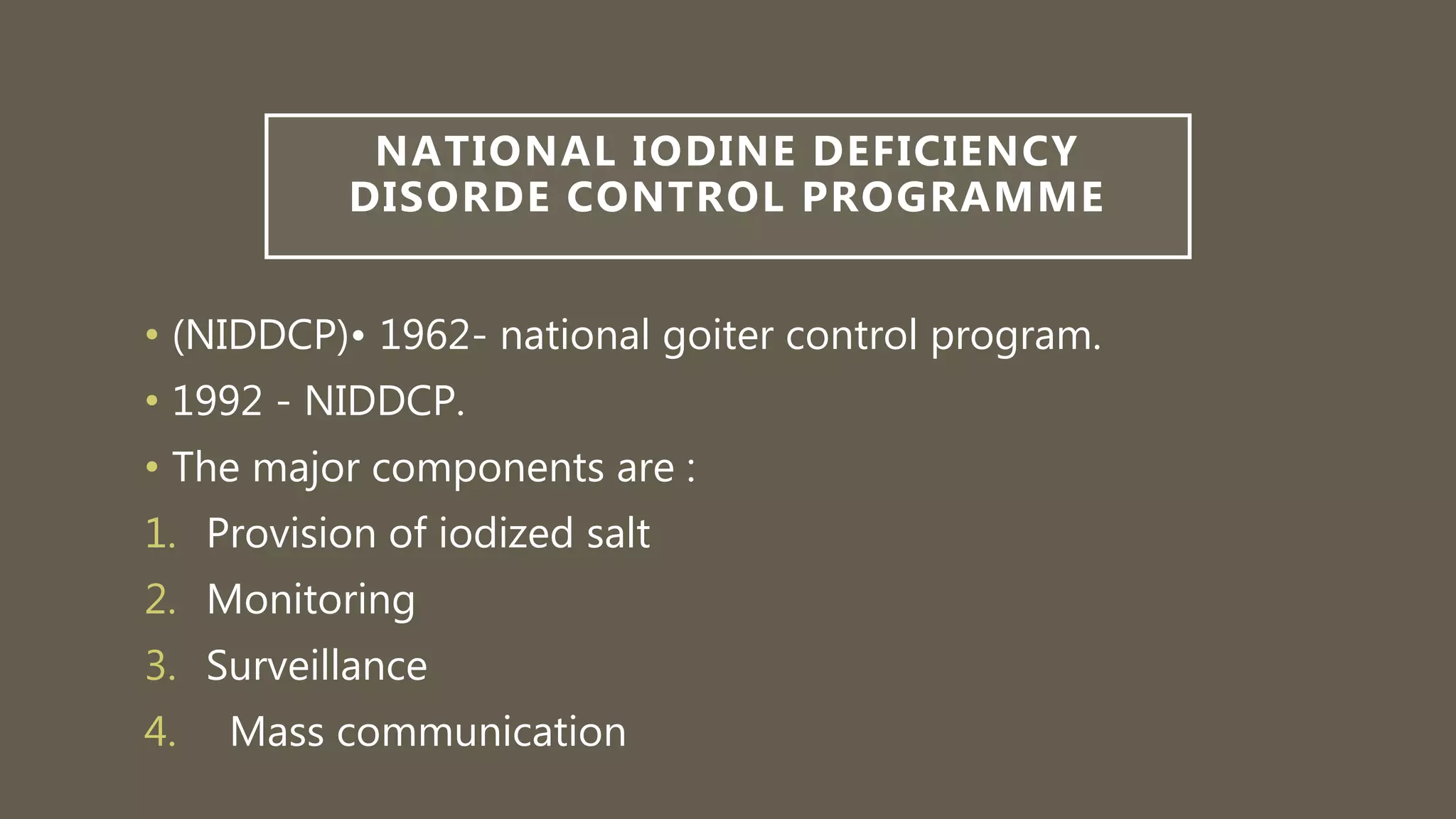 National health programme CHN | PPTX