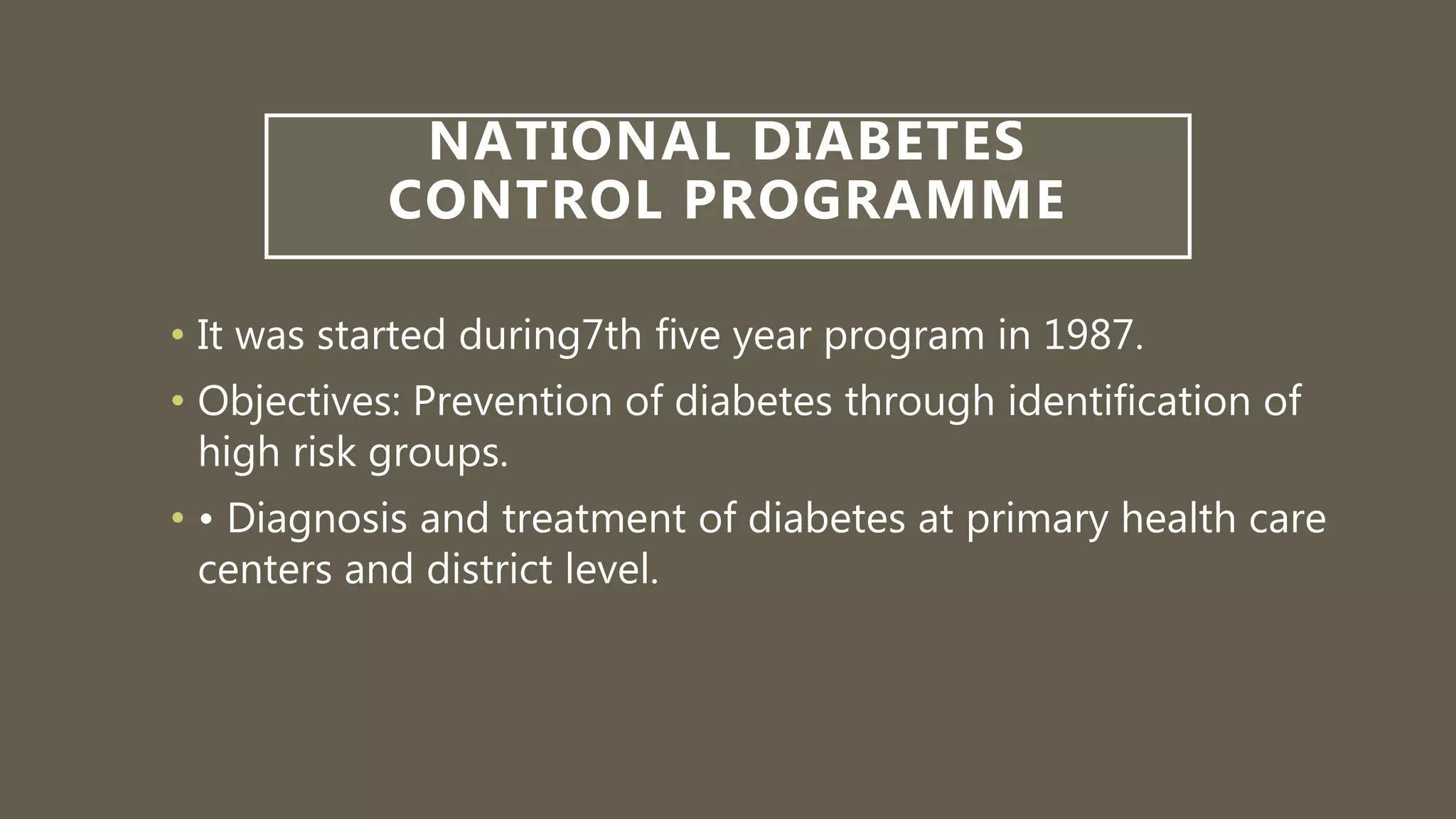 National health programme CHN | PPTX