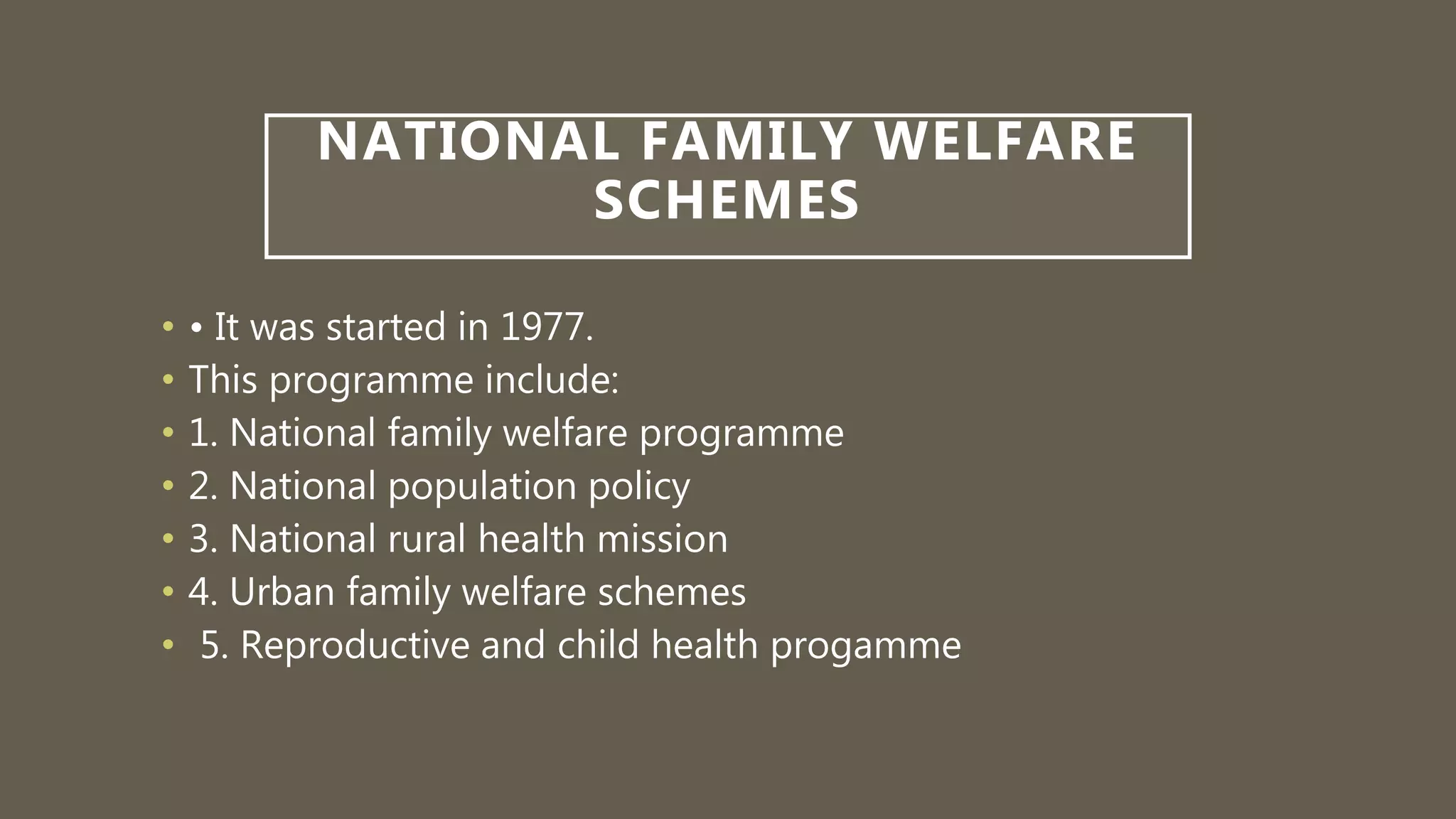 National health programme CHN | PPTX