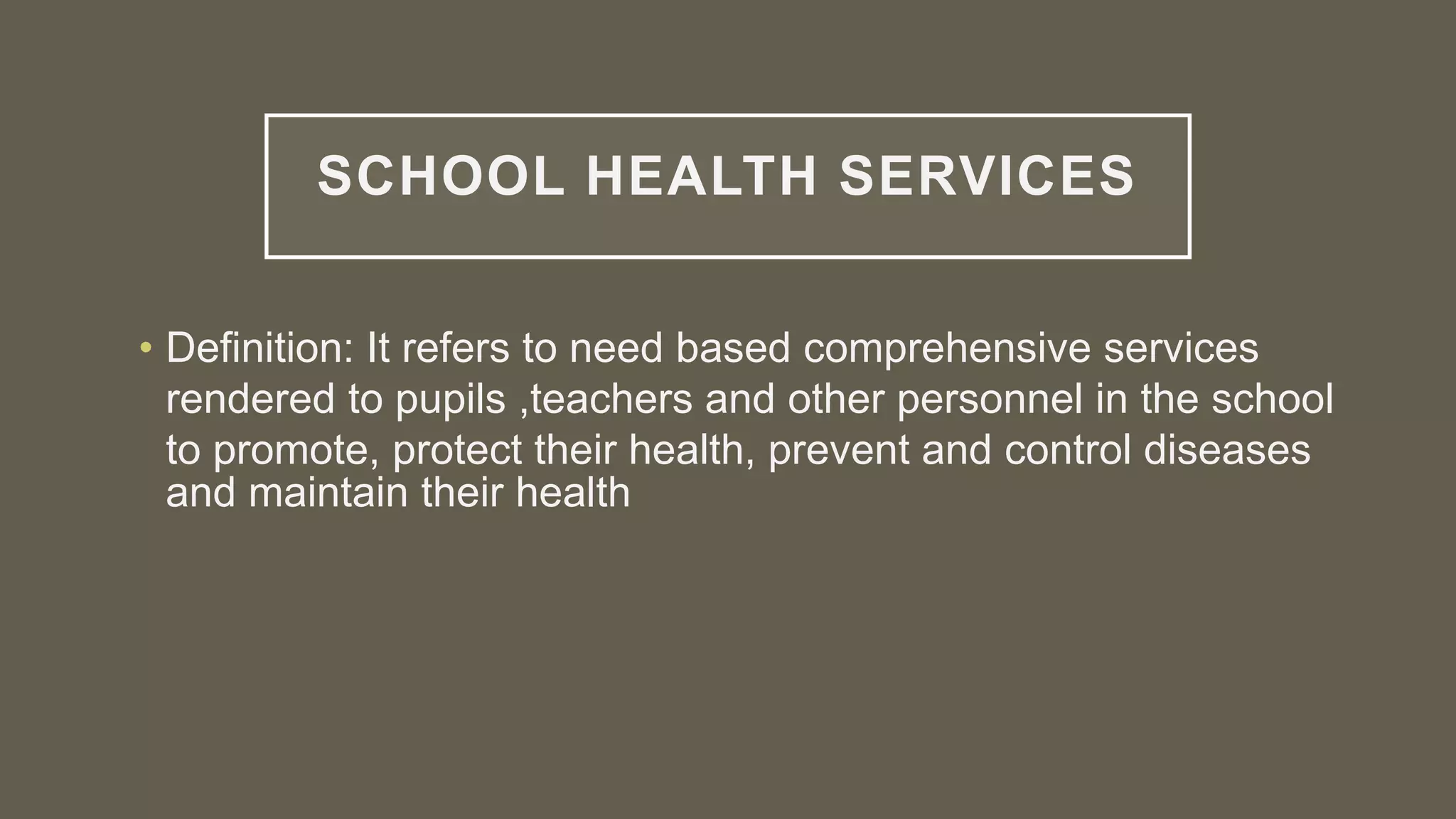 National health programme CHN | PPTX