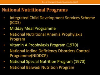National health programme intro | PPT