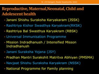 National health programme intro | PPT