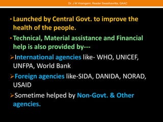 National health programme intro | PPT