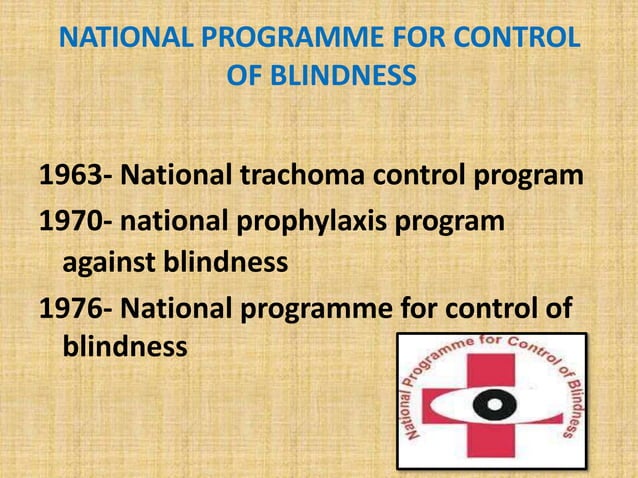 National health programmes | PPT