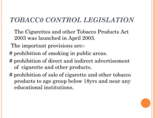 National Health Programmes.pptx | Illegal Drugs, Tobacco, eCigarettes ...