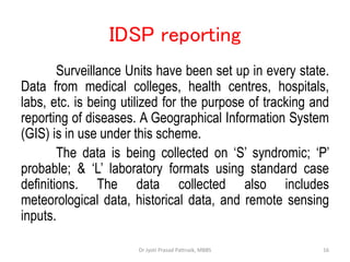 National health programmes of integrated disease surveillance program | PPT