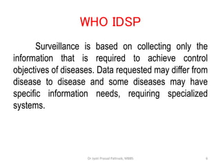 National health programmes of integrated disease surveillance program | PPT