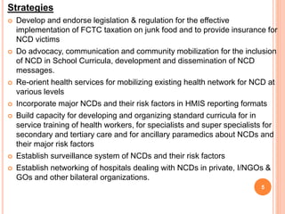 National health programs and policies for prevention and control of ...