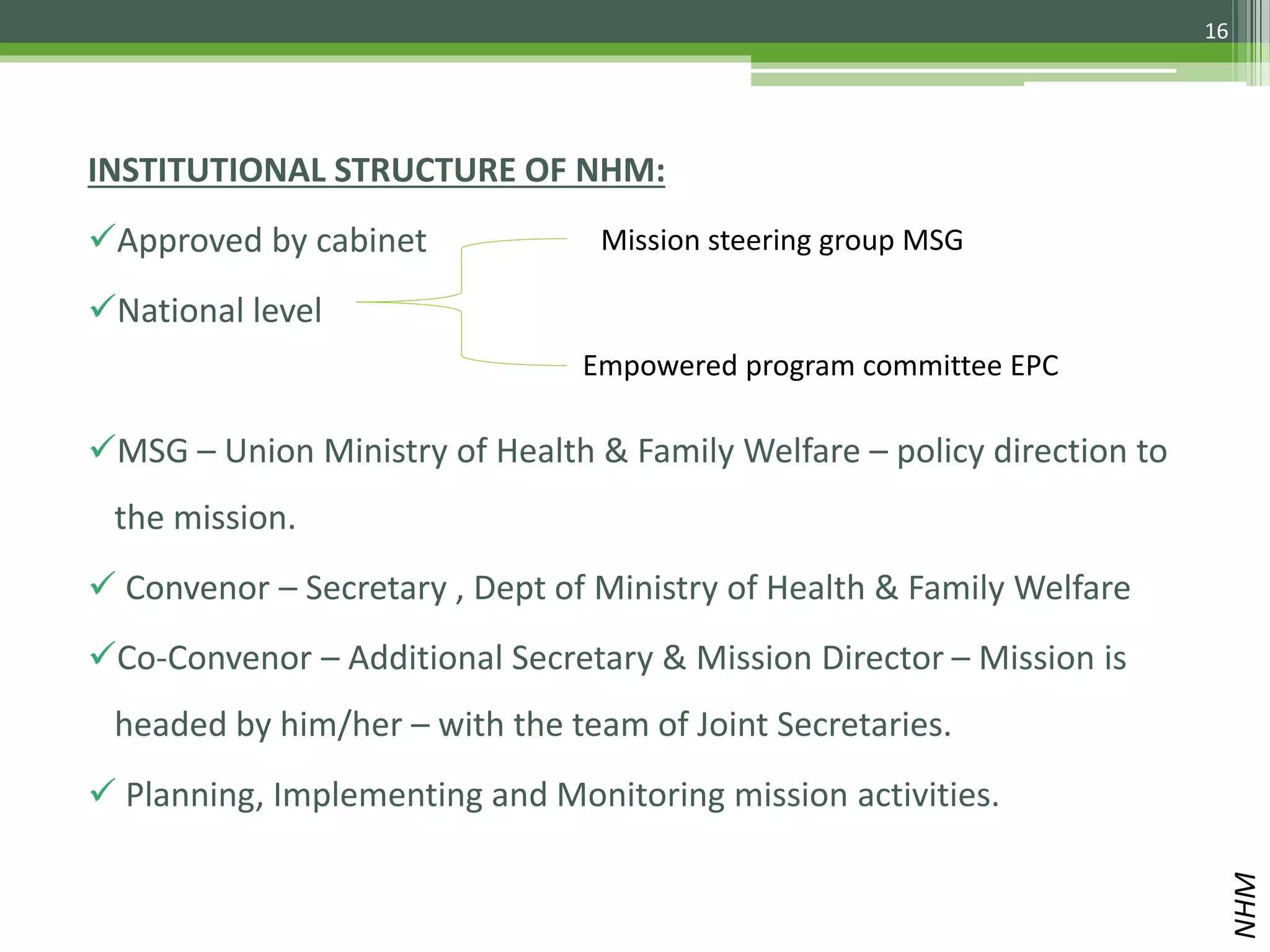 National health programs of India | PPTX