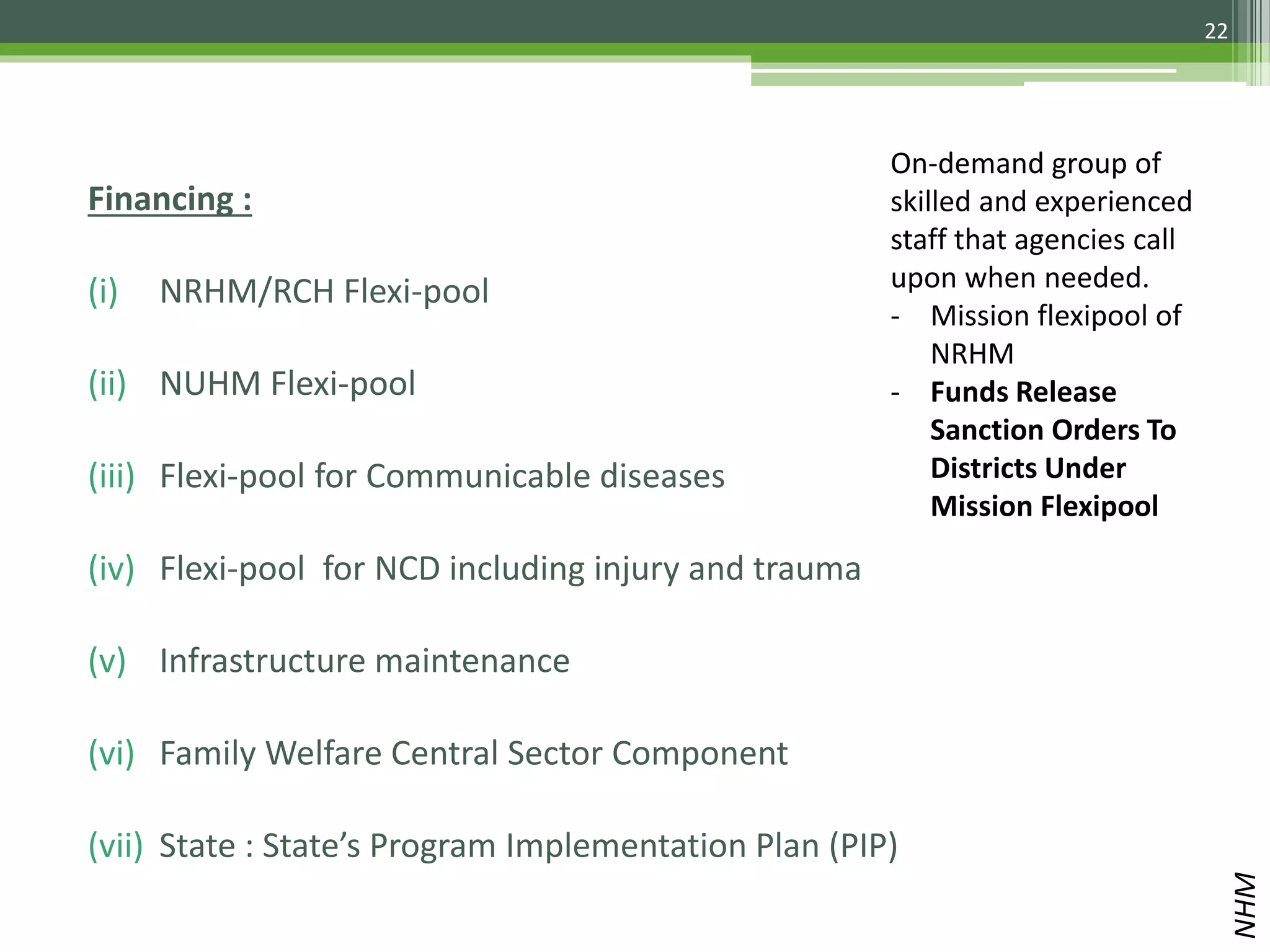 National health programs of India | PPTX