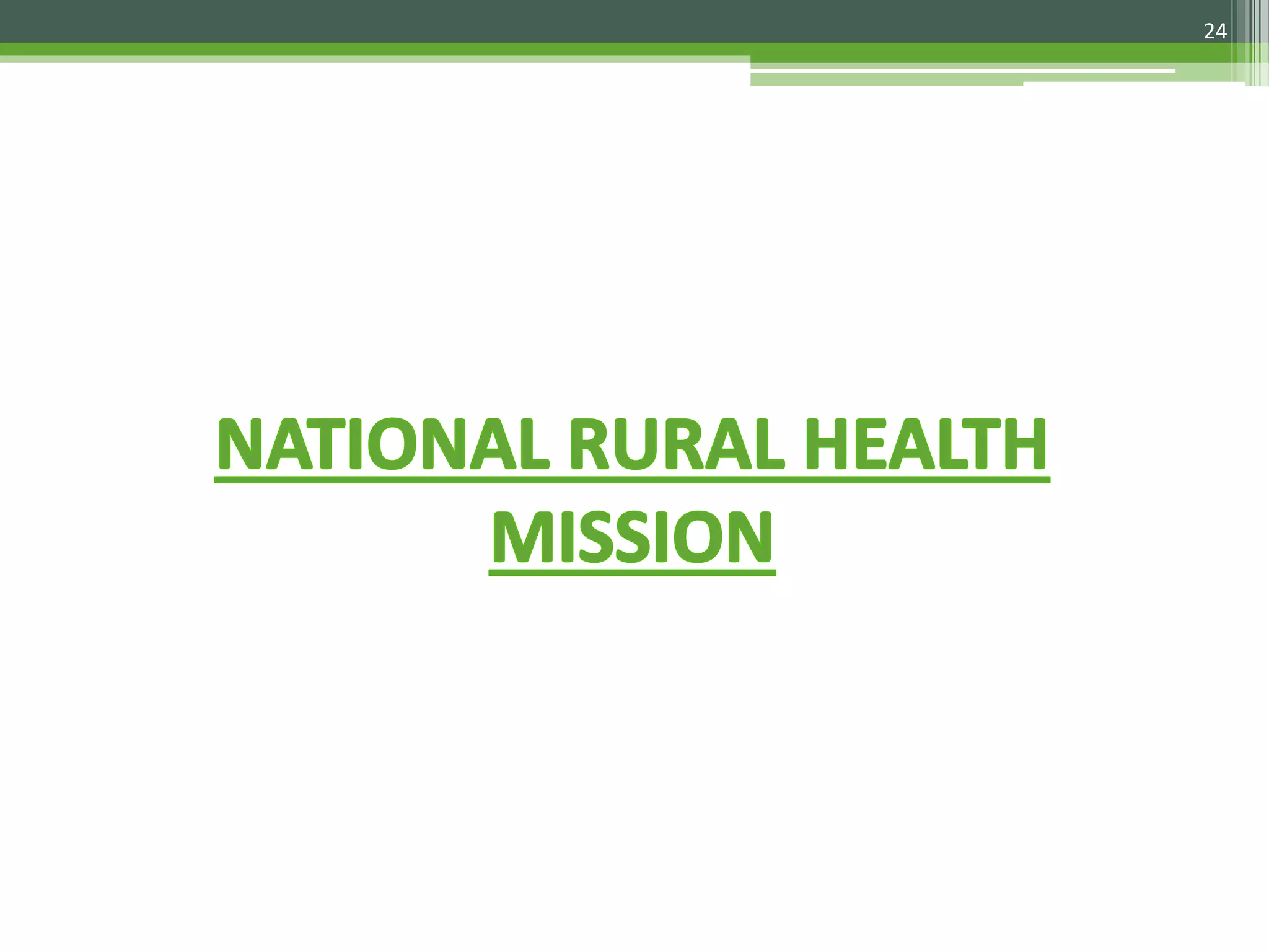 National health programs of India | PPTX
