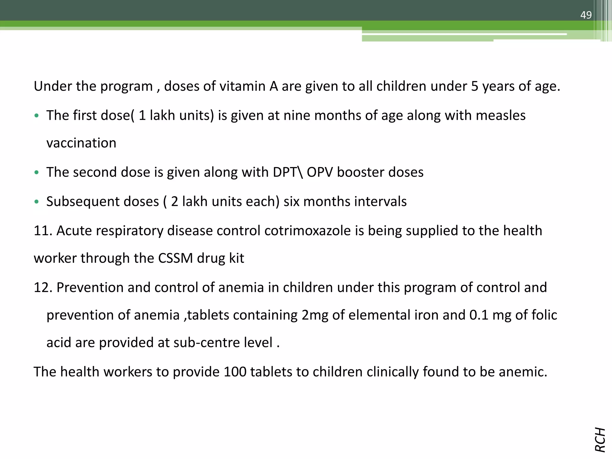 National health programs of India | PPTX