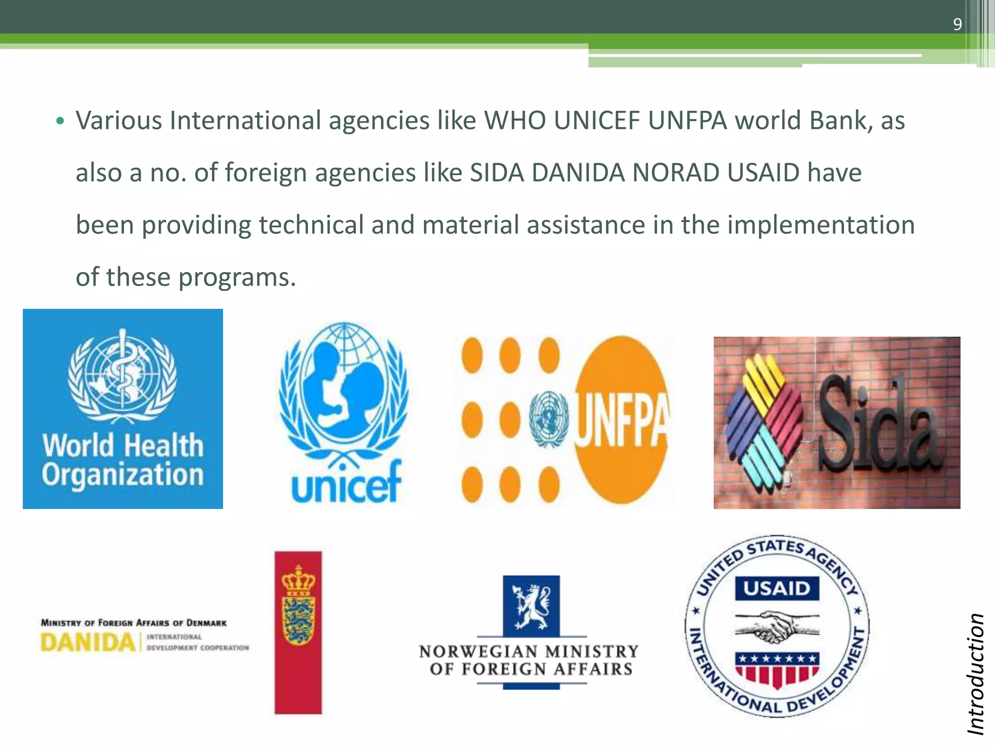 National health programs of India | PPTX