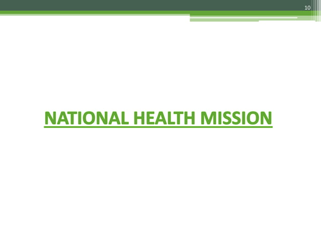 National health programs of India | PPTX | Lung and Respiratory Health ...