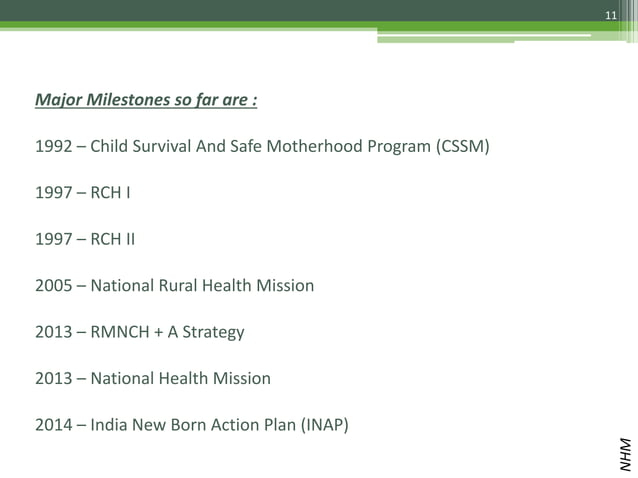 National health programs of India | PPTX | Lung and Respiratory Health ...