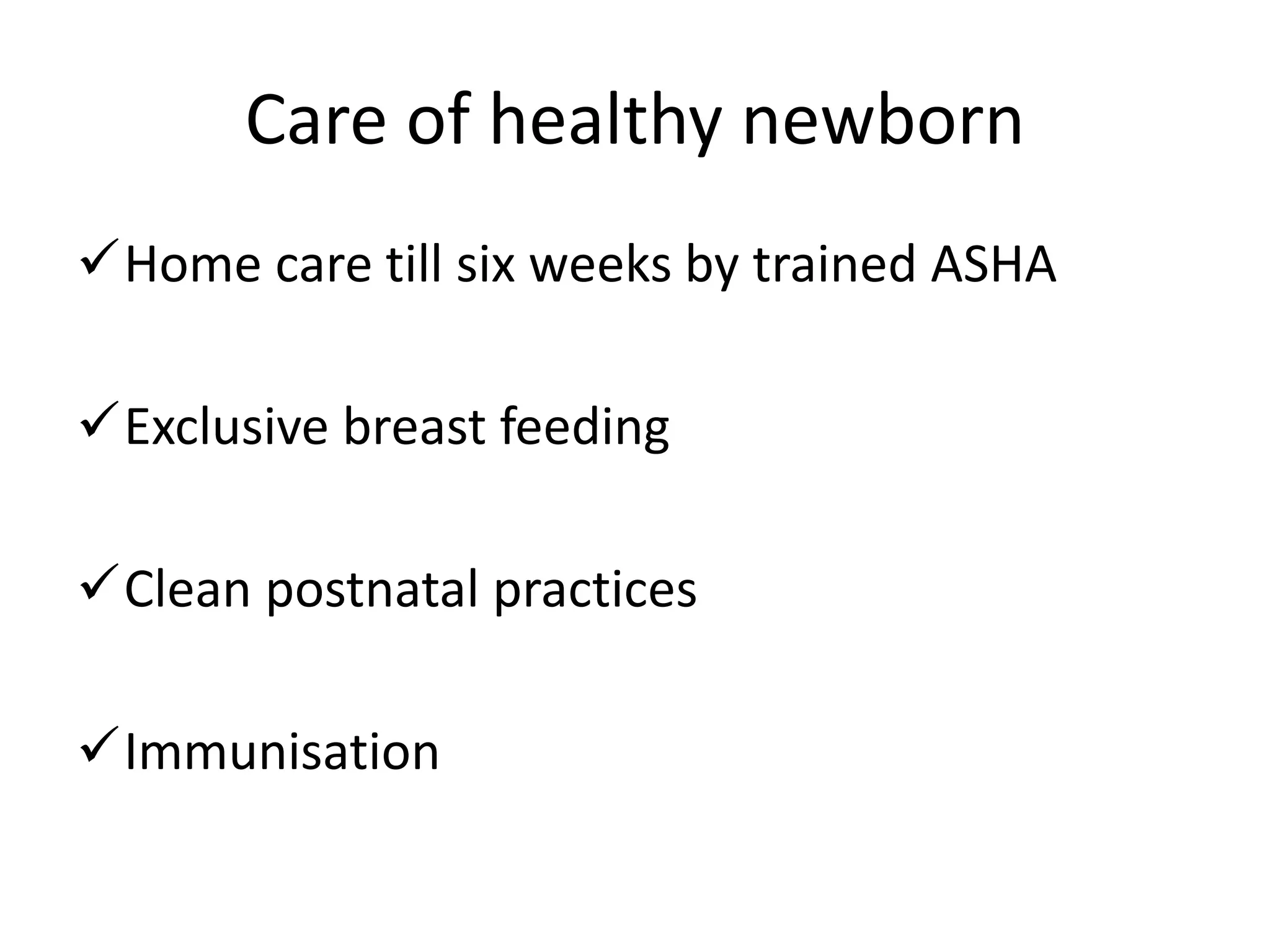 National health programs related to maternal and child health | PPTX