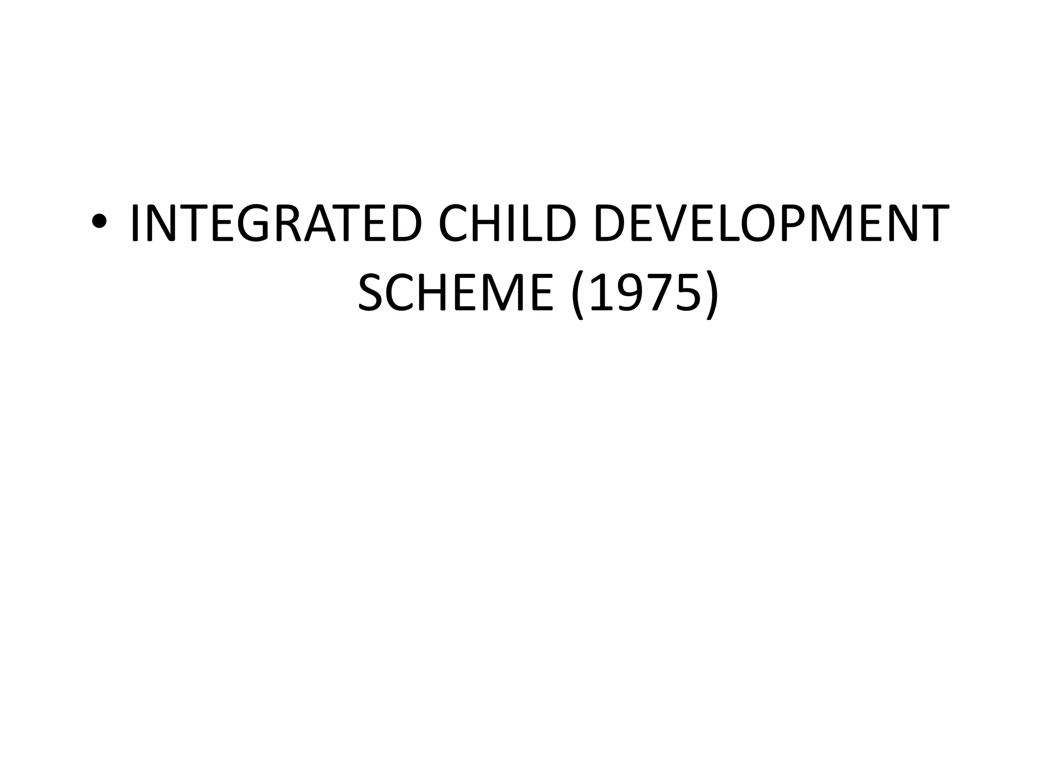 National health programs related to maternal and child health | PPTX