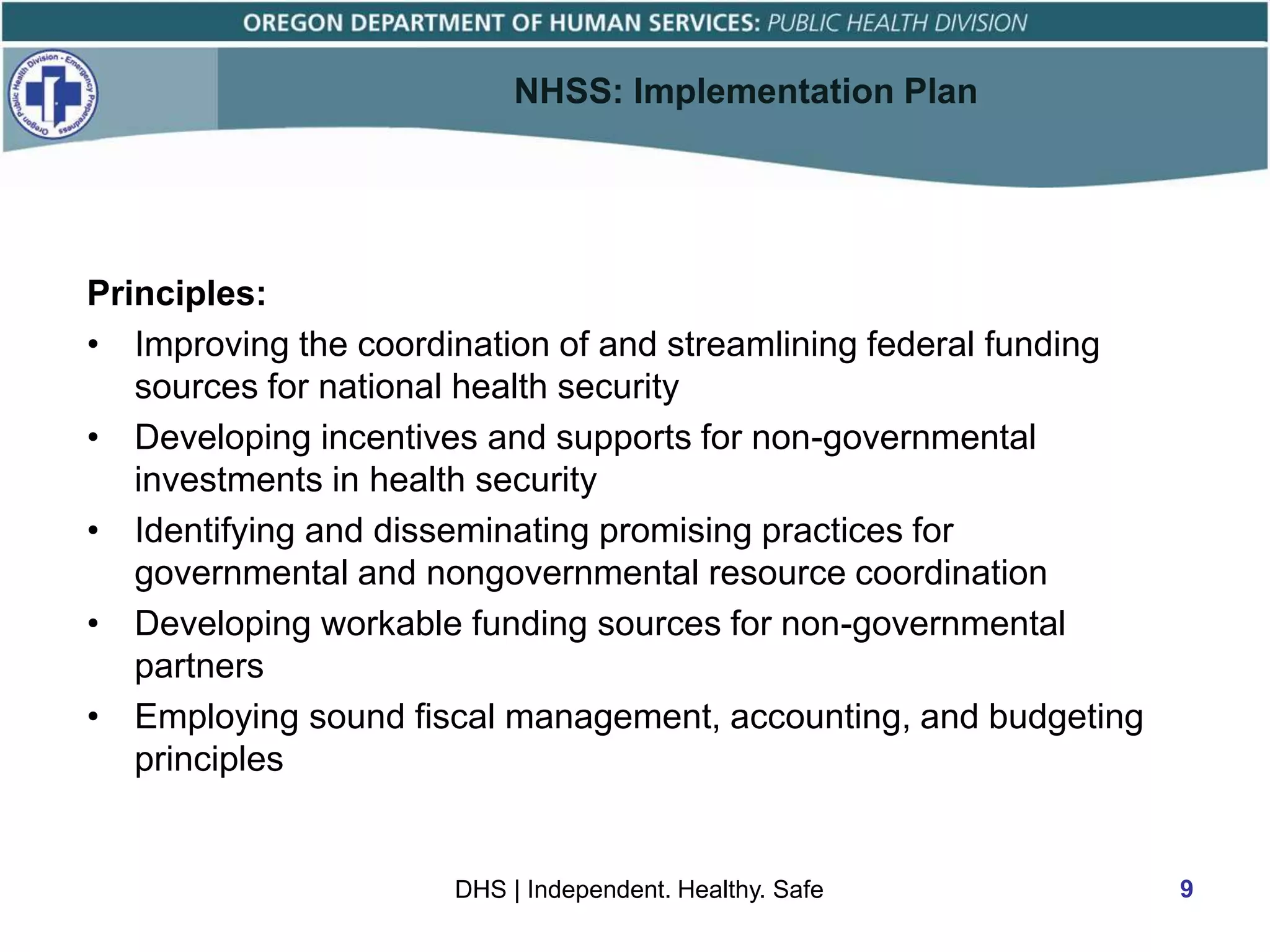 National Health Security Strategy.ppt