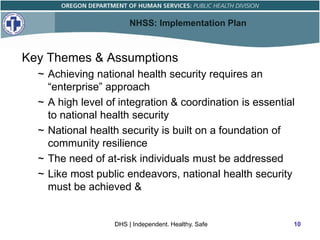 National Health Security Strategy.ppt