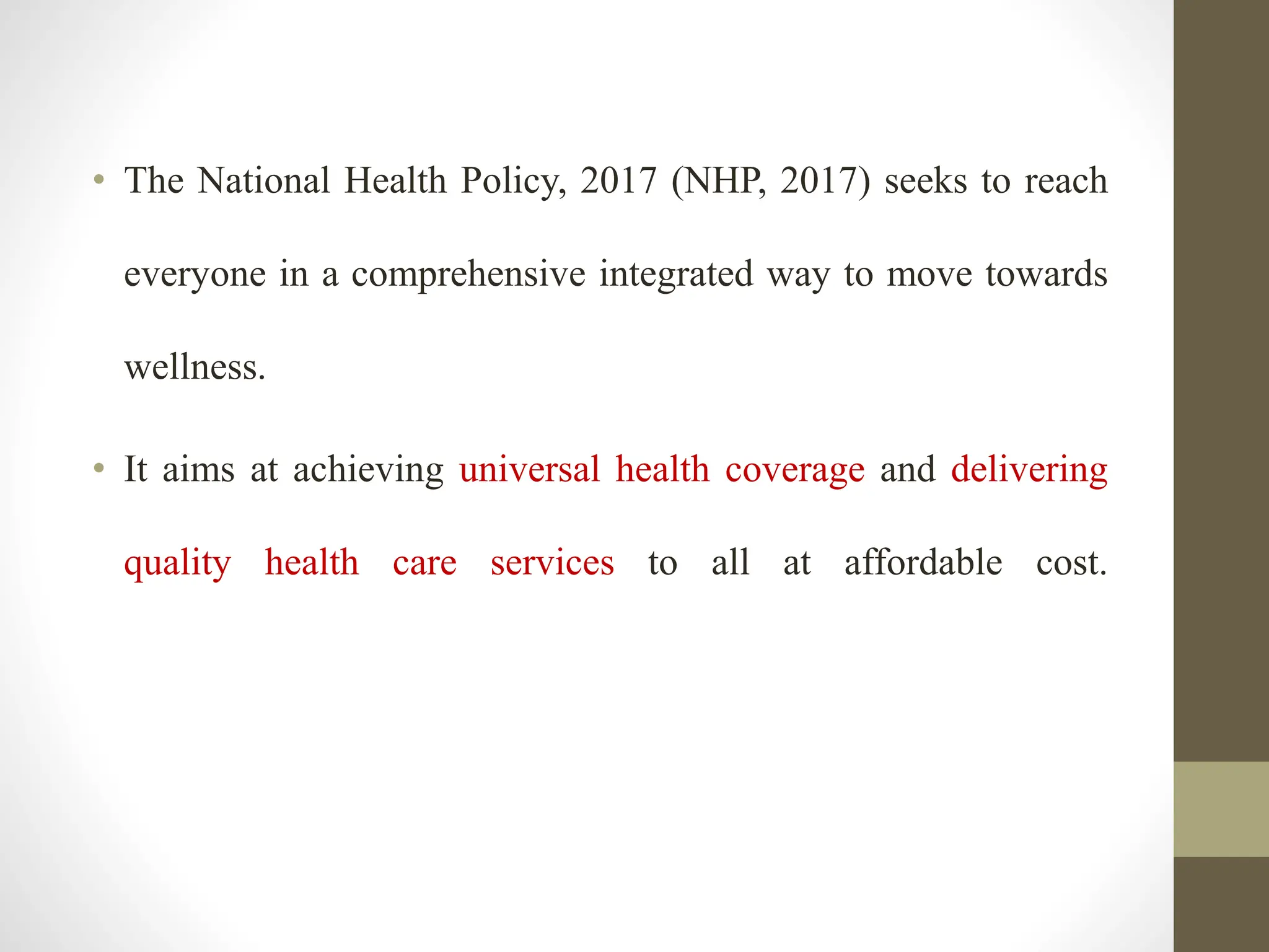 National Health Status, Goals and Policies.pptx