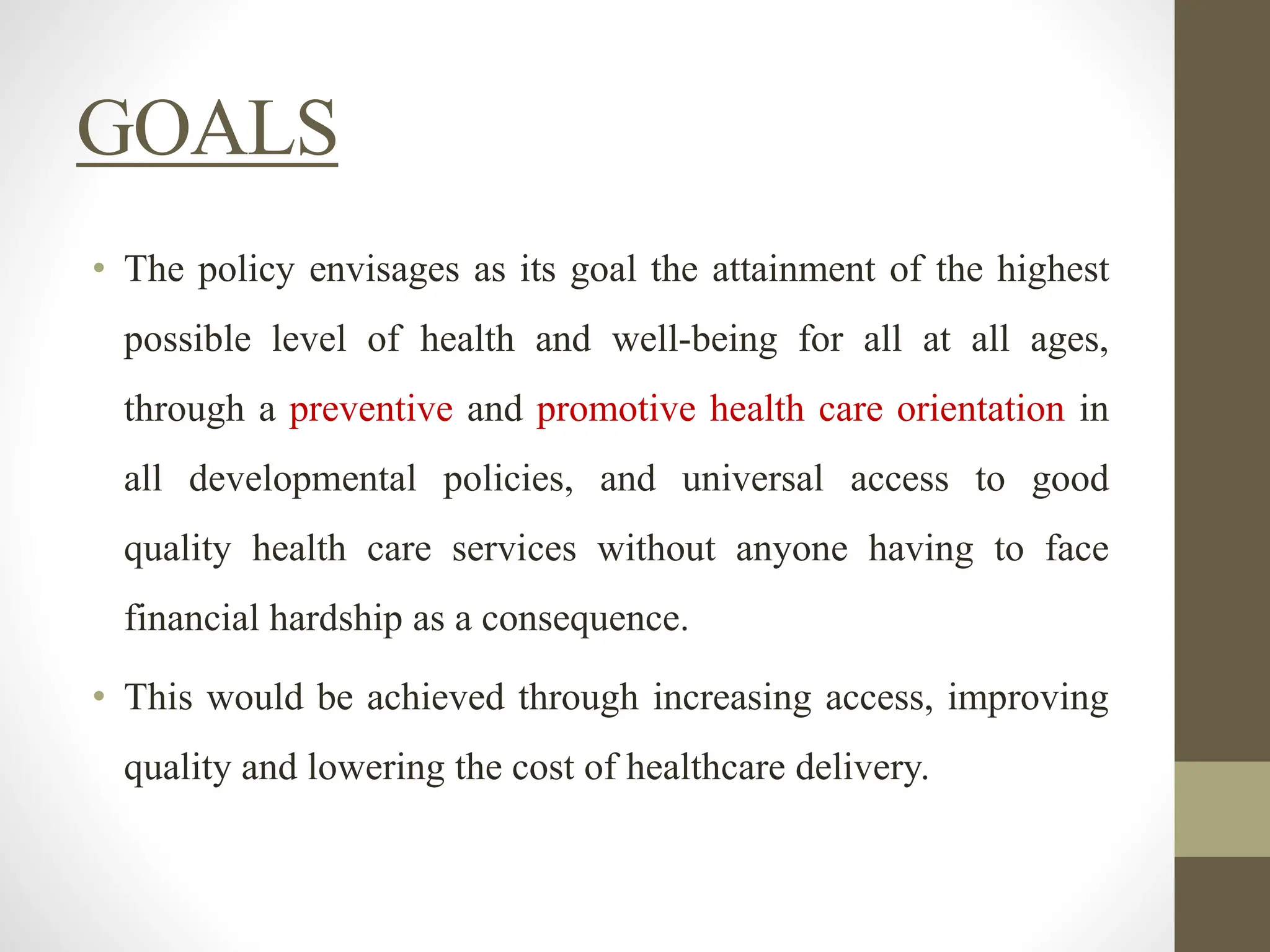 National Health Status, Goals and Policies.pptx
