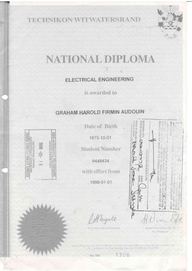 National higher diploma | PDF