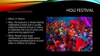 National holidays from around the world | PPTX